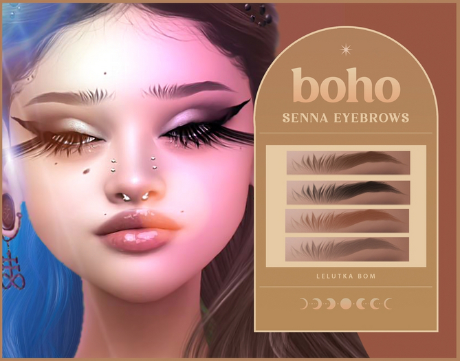 Second Life Marketplace - boho senna brows Second Life Marketplace - boho senna brows